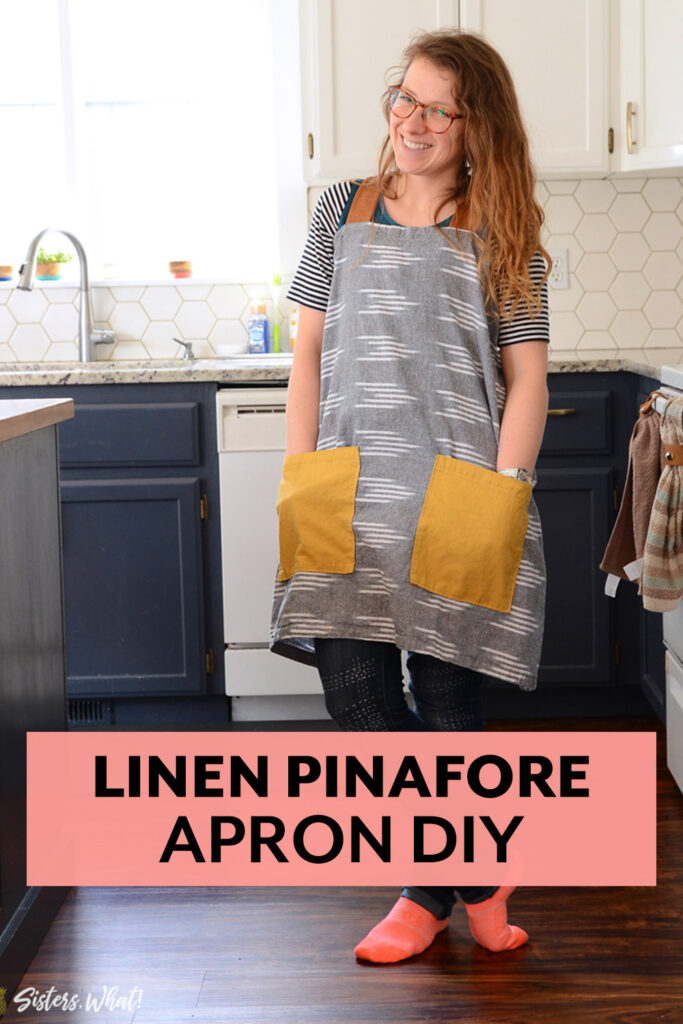 Pinafore Apron tutorial from Sisters, What! - J. Conlon and Sons