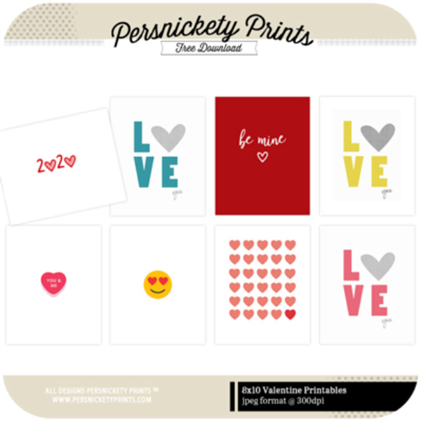 40 Valentine's Day DigiScrap Freebies - J. Conlon and Sons