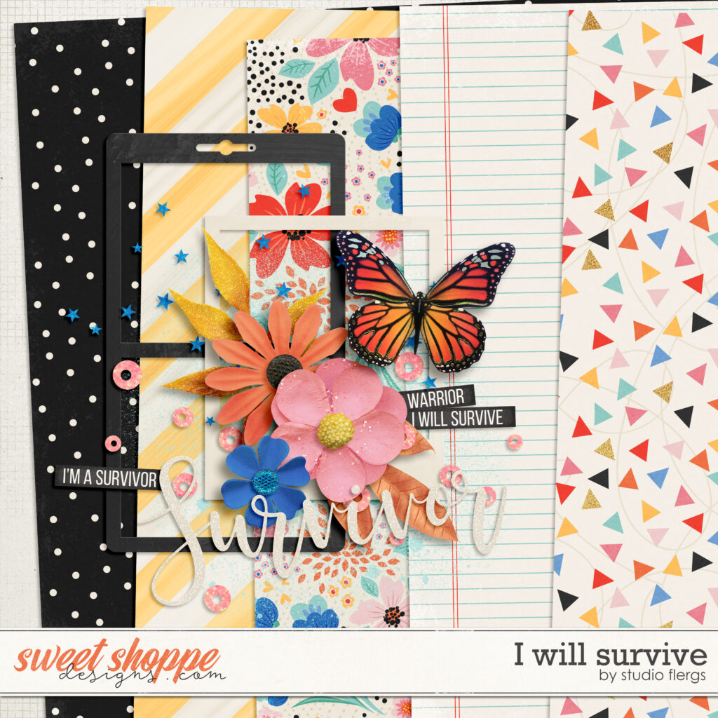 I Will Survive mini kit freebie from Studio Flergs - J. Conlon and Sons