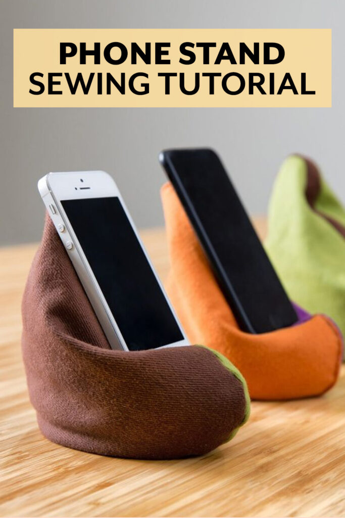 Phone Stand sewing tutorial from Man Sewing - J. Conlon and Sons