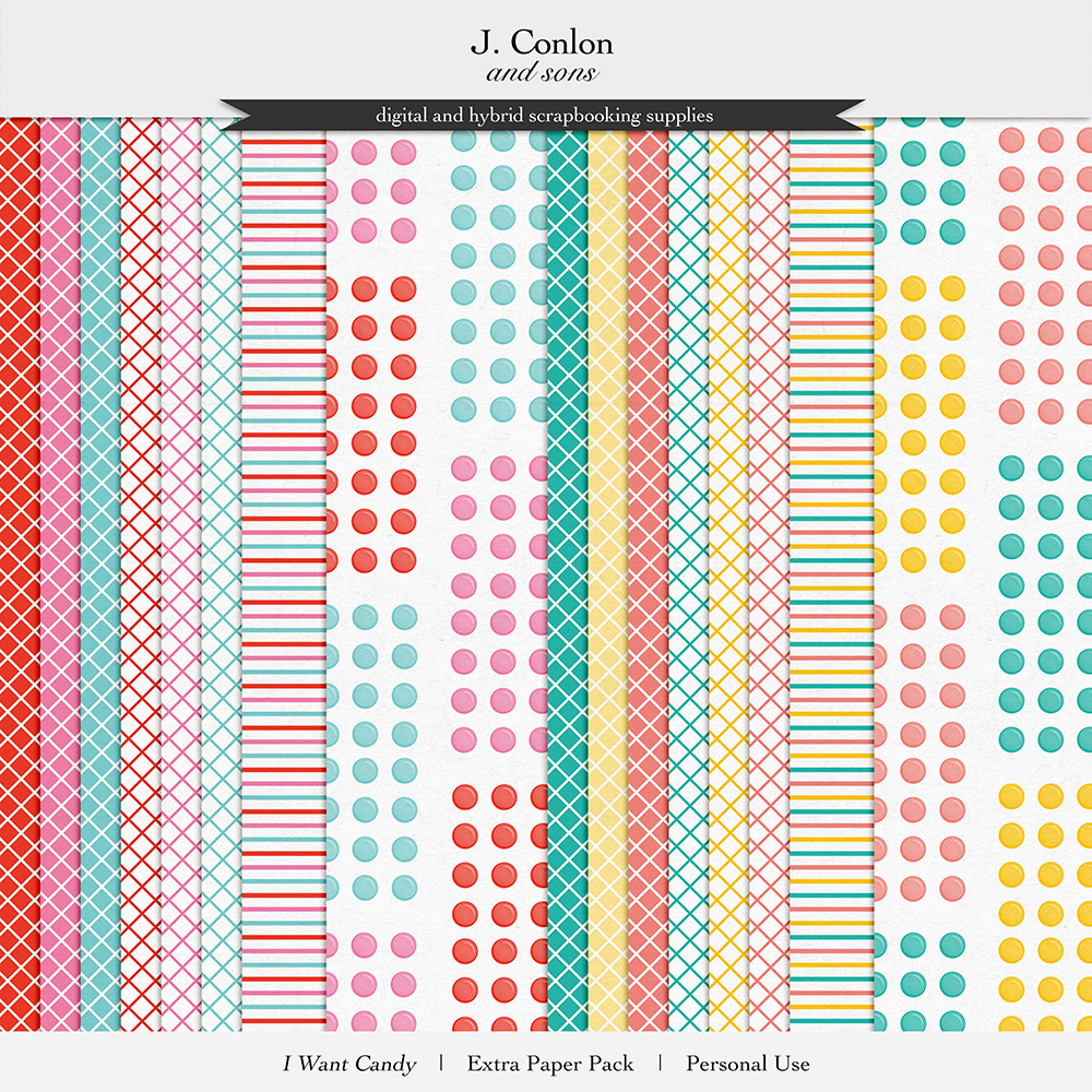 I Want Candy Extra Papers - J. Conlon and Sons